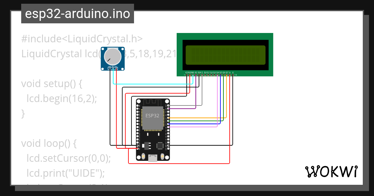 clase2.1 - Wokwi ESP32, STM32, Arduino Simulator