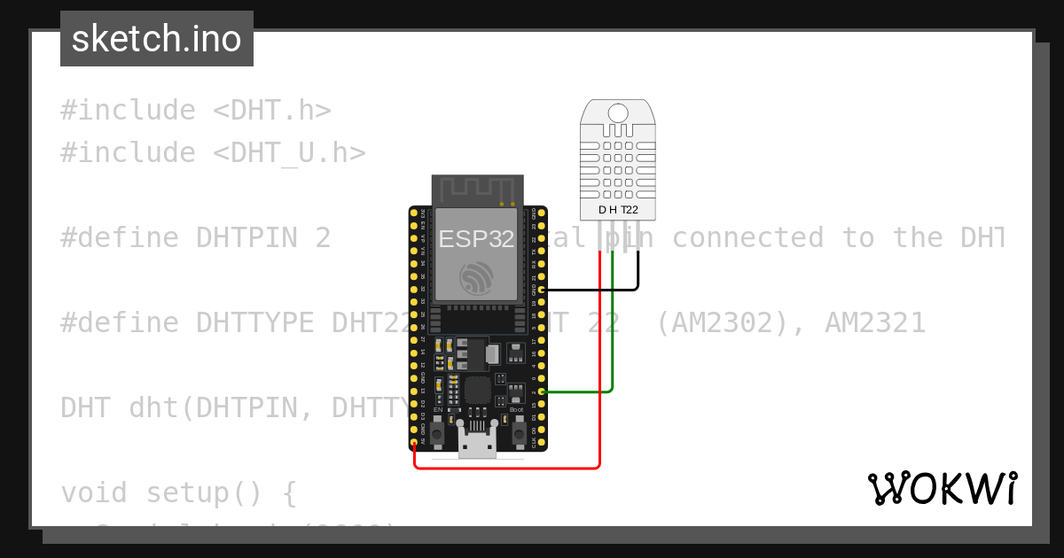 Sesi 13 Dht22 Wokwi Esp32 Stm32 Arduino Simulator