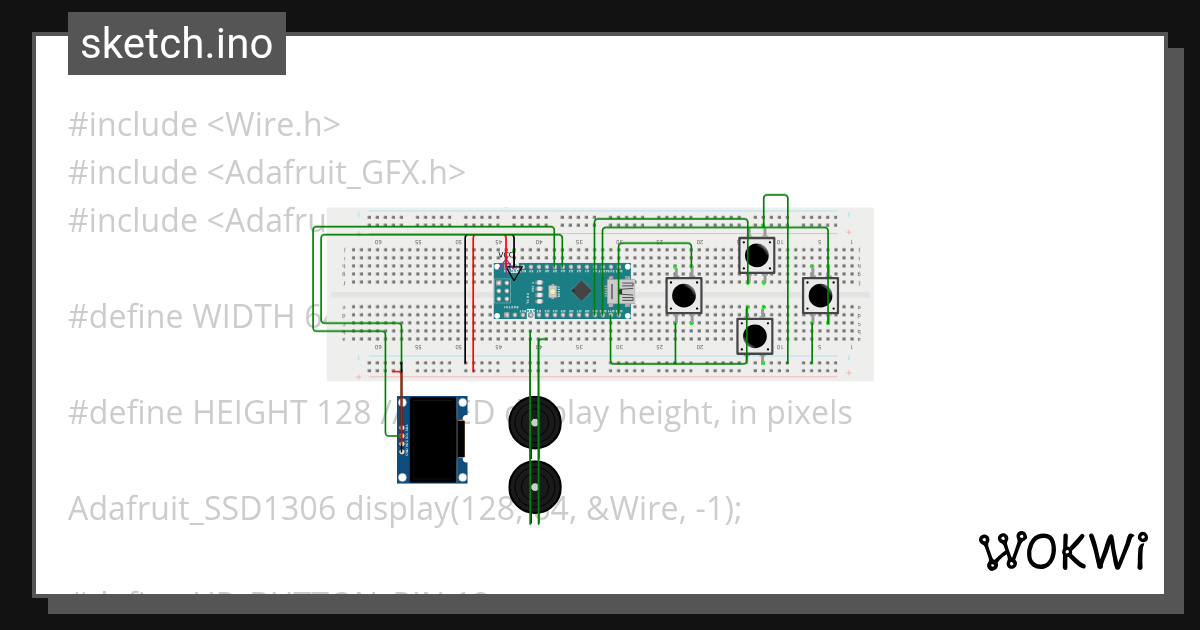 Arduino Nano Tetris V2 Music Copy - Wokwi ESP32, STM32, Arduino Simulator