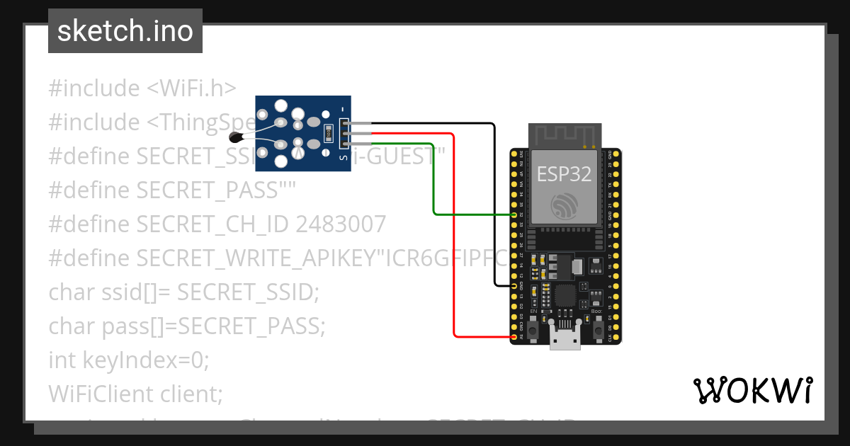 monitor temp - Wokwi ESP32, STM32, Arduino Simulator