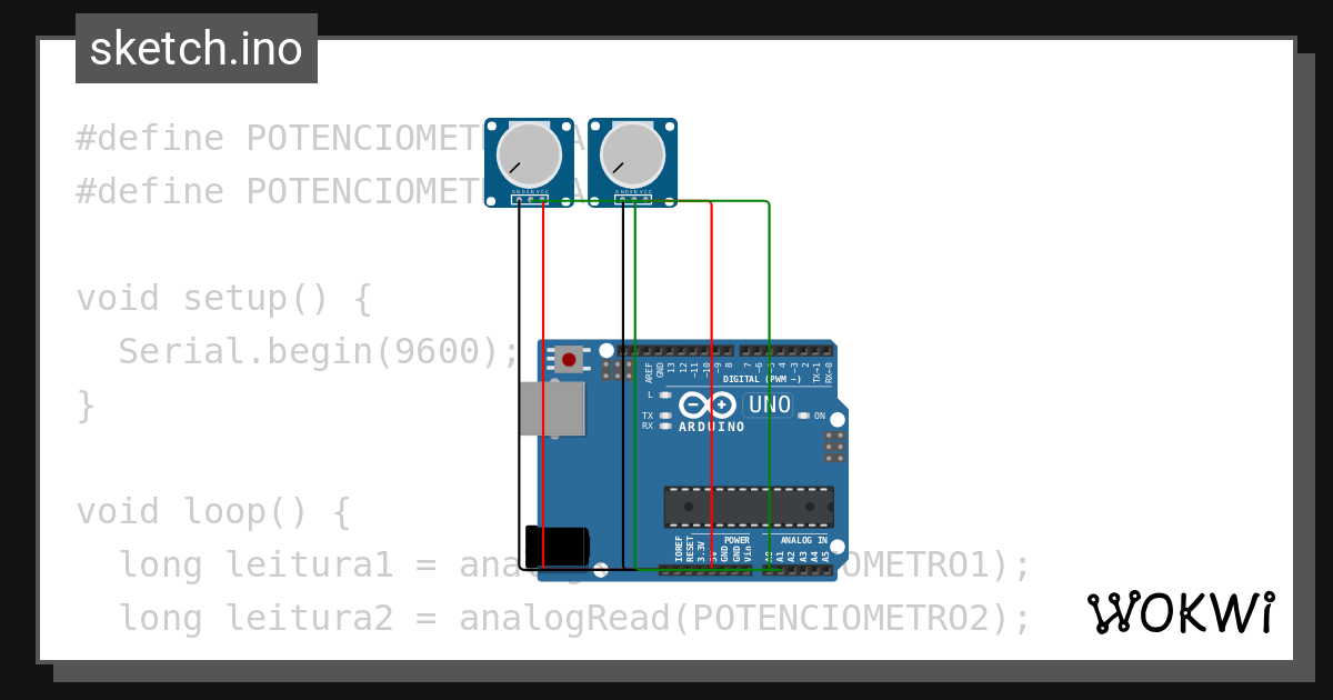 Potenciometros Wokwi Esp32 Stm32 Arduino Simulator 1093
