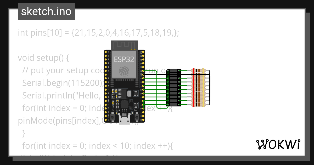 usp - Wokwi ESP32, STM32, Arduino Simulator