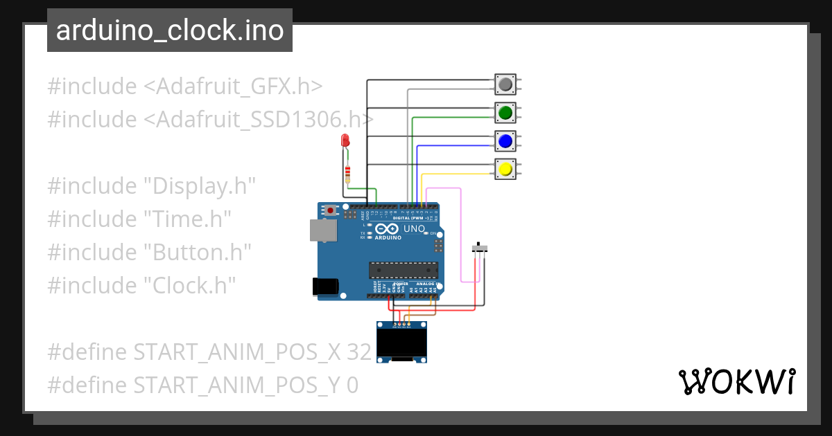 Arduinoclock Wokwi Esp32 Stm32 Arduino Simulator 