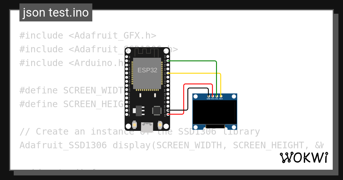 Esp32 Oled Mc Wokwi Esp32 Stm32 Arduino Simulator 