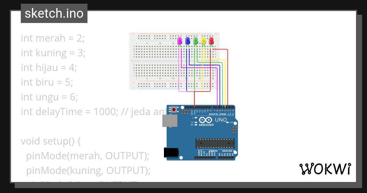Tugas 3 - Wokwi ESP32, STM32, Arduino Simulator