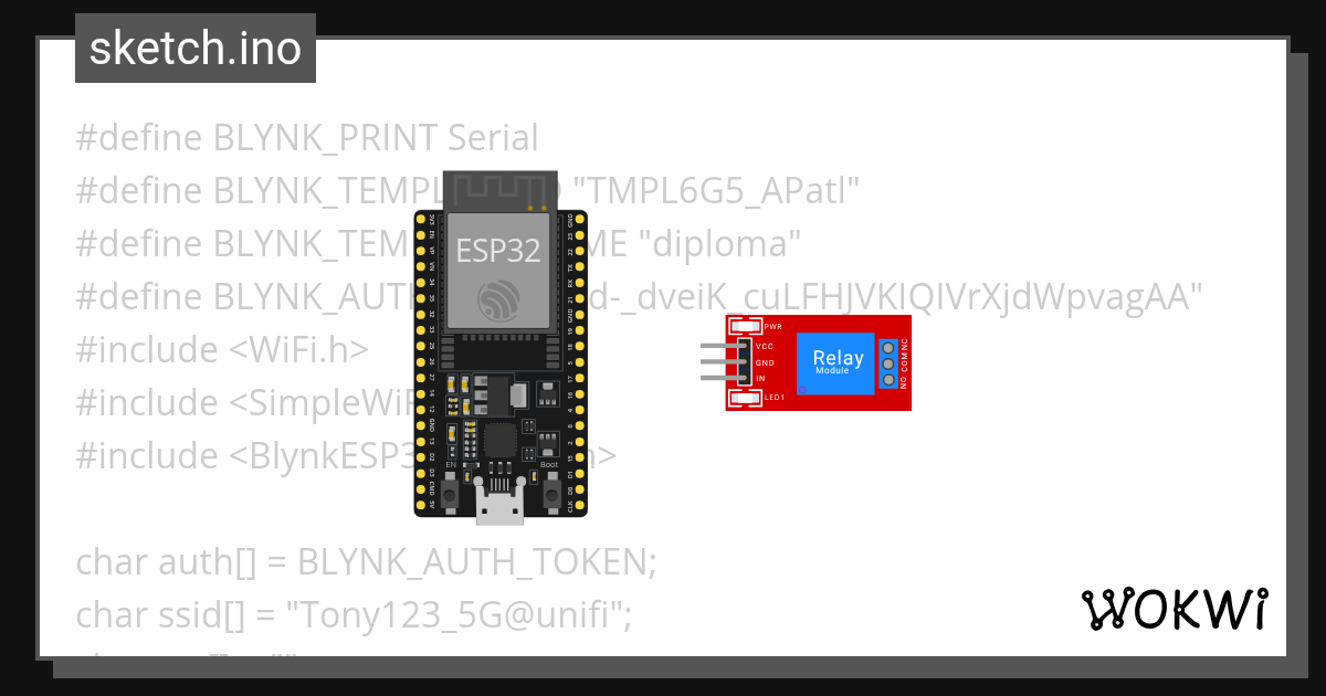 diploma - Wokwi ESP32, STM32, Arduino Simulator