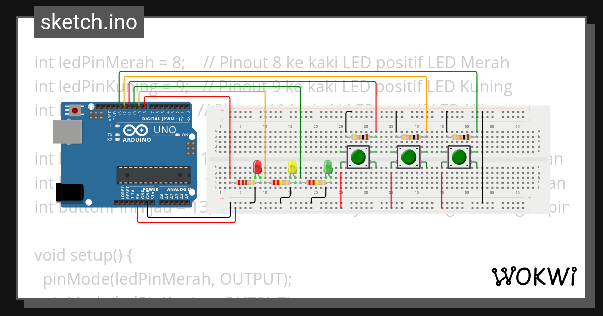 Wokwi - Online ESP32, STM32, Arduino Simulator