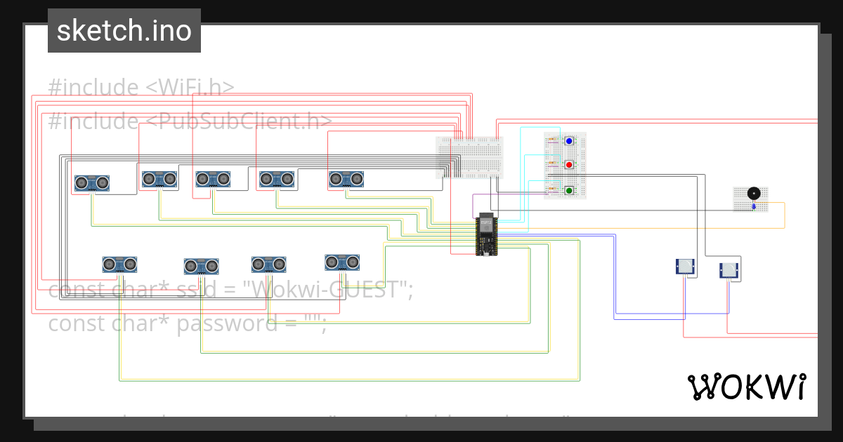 New Platform suiveur code - Wokwi ESP32, STM32, Arduino Simulator