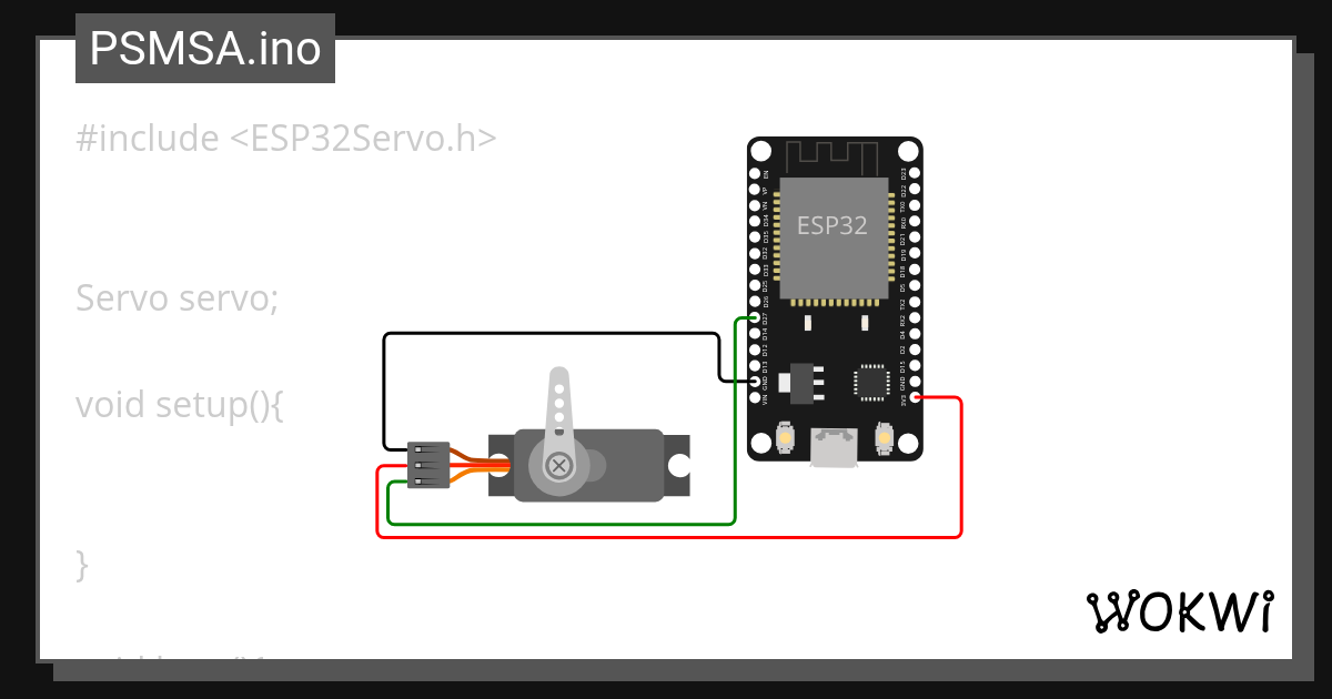 PSMSA.ino - Wokwi ESP32, STM32, Arduino Simulator
