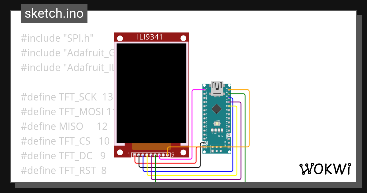 tft animation fallowed by tune sound - Wokwi ESP32, STM32, Arduino Simulator