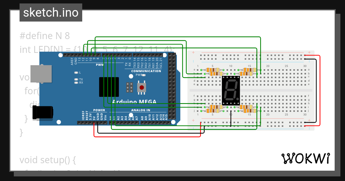 Seven_Segment_display - Wokwi ESP32, STM32, Arduino Simulator Seven_Segment_display - Wokwi ESP32, STM32, Arduino Simulator