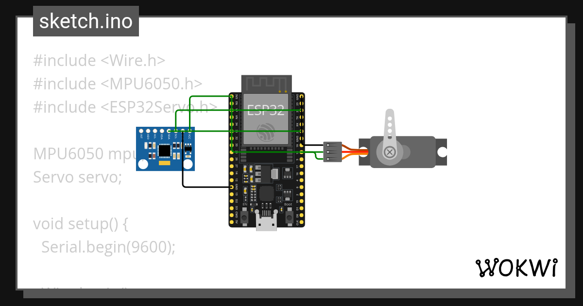 Servometer Wokwi Esp32 Stm32 Arduino Simulator 9450