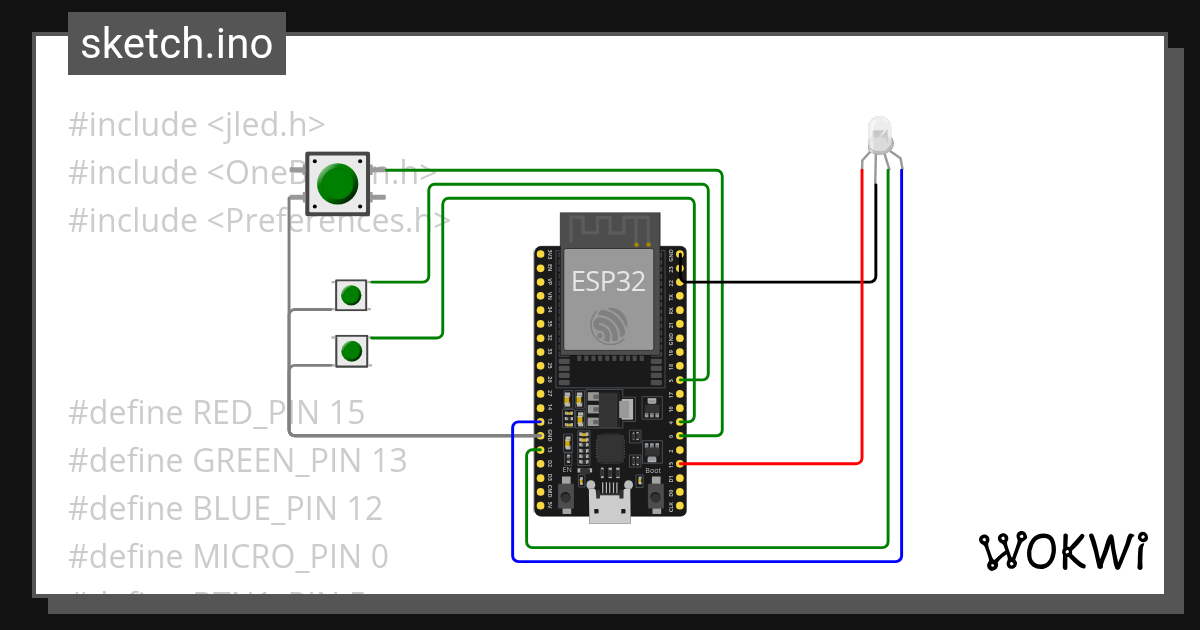 Wokwi - Online ESP32, STM32, Arduino Simulator