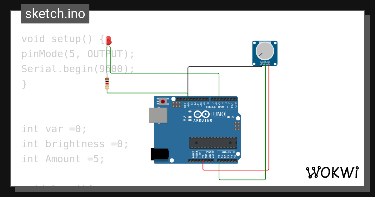 325另一個呼吸燈碼表 Wokwi Esp32 Stm32 Arduino Simulator 3159