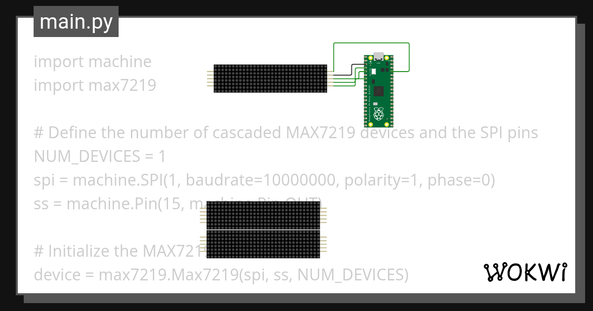 Qs Lightshow W Rasberry Pi Test Wokwi Esp32 Stm32 Arduino Simulator