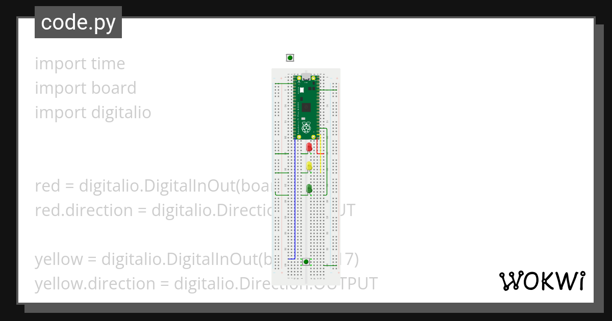 61 Stoplight Progress Wokwi Esp32 Stm32 Arduino Simulator 1979