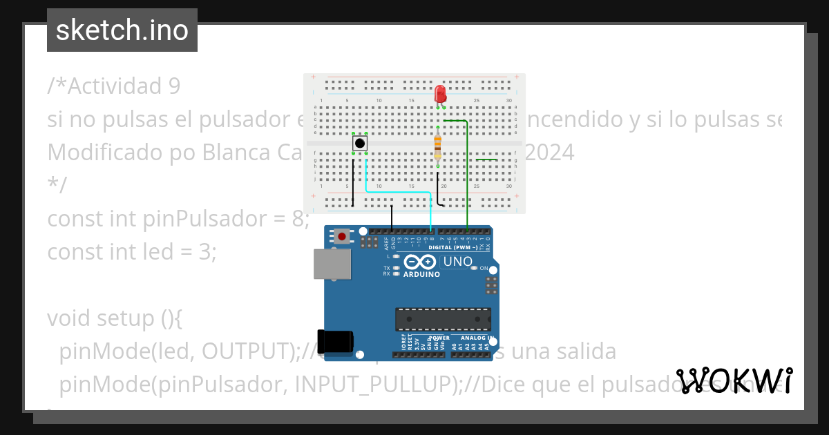 actividad 9 - Wokwi ESP32, STM32, Arduino Simulator