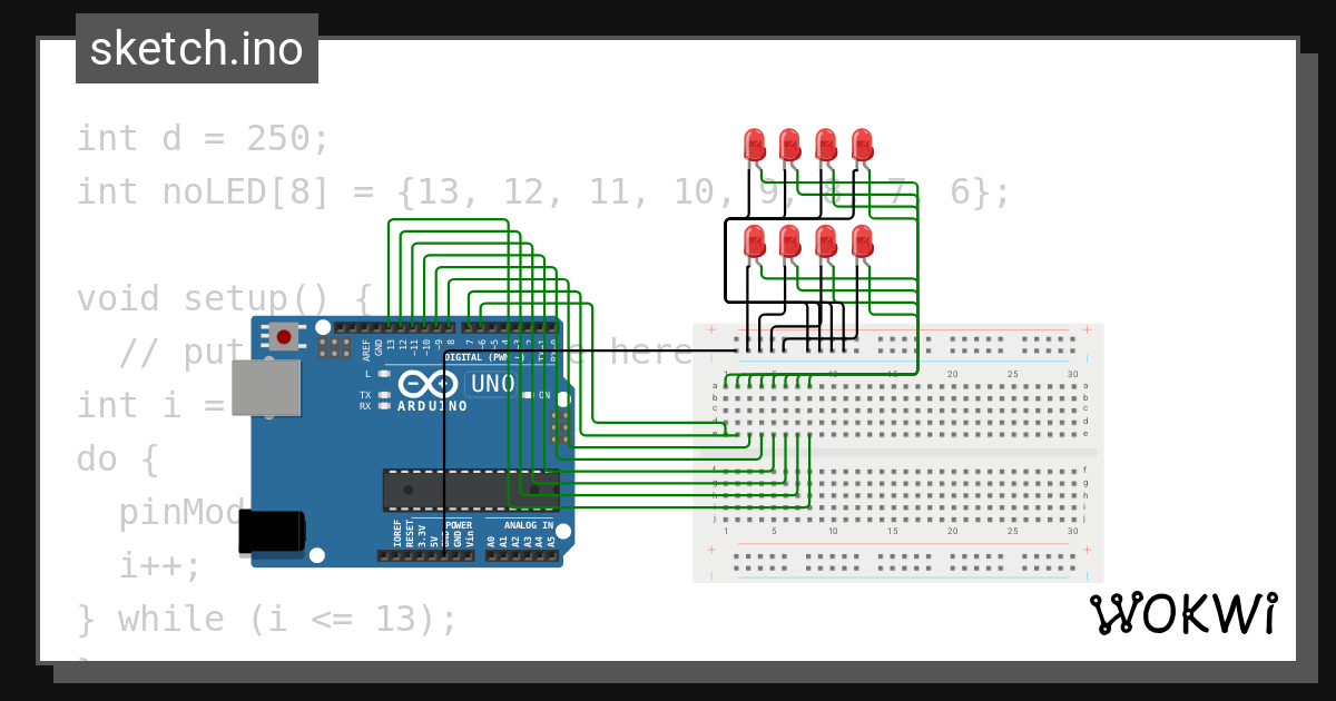 Loop Test Wokwi Esp32 Stm32 Arduino Simulator 9615