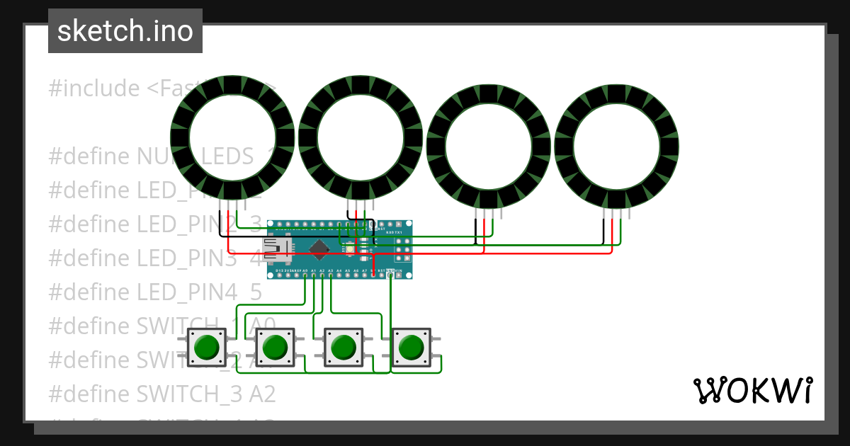 Welcome Light - Wokwi ESP32, STM32, Arduino Simulator