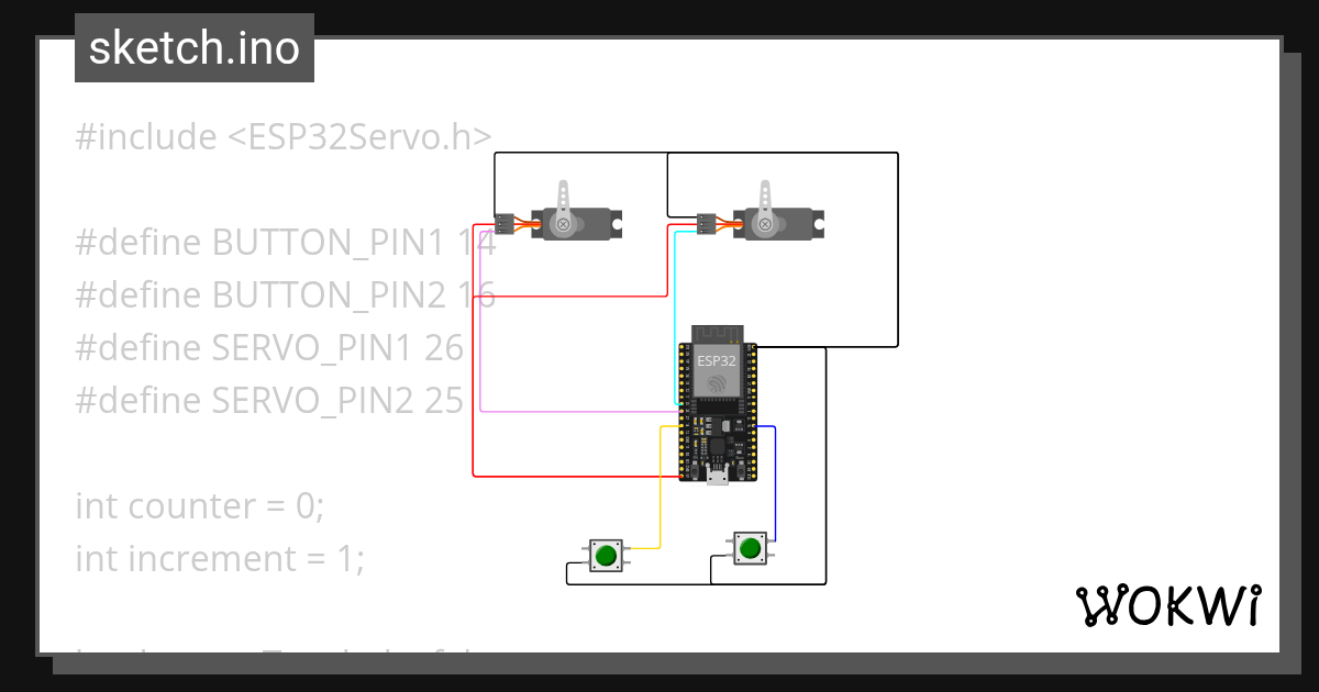 servo - Wokwi ESP32, STM32, Arduino Simulator
