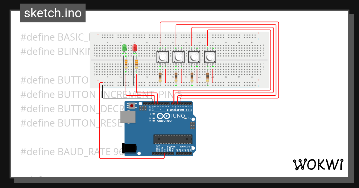 Lab2.1 - Wokwi ESP32, STM32, Arduino Simulator