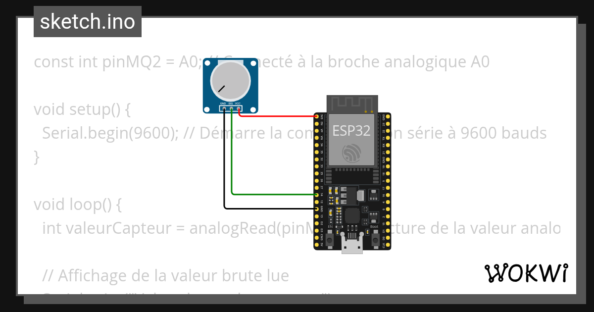 gas detector - Wokwi ESP32, STM32, Arduino Simulator gas detector - Wokwi ESP32, STM32, Arduino Simulator