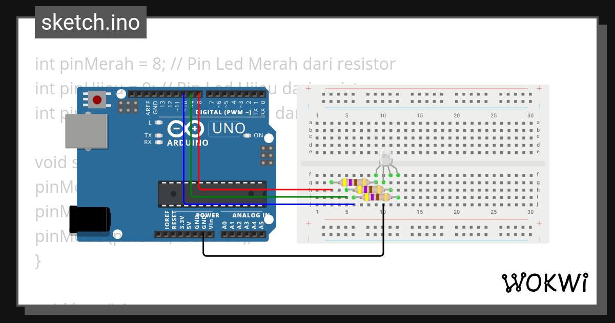 Dani Nurdiana_21552011291_Tugas Proyek LED_3.4 RGB LED_Genap_2023.ino. - Wokwi ESP32, STM32 ...