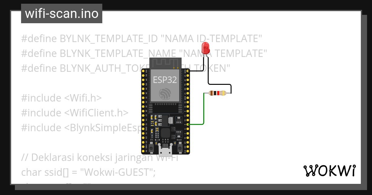 wifi-scan.ino - Wokwi ESP32, STM32, Arduino Simulator