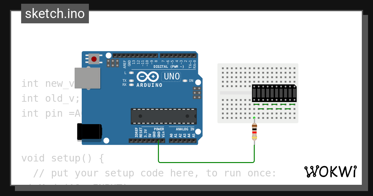 Variable Resistor Wokwi Esp32 Stm32 Arduino Simulator 8917