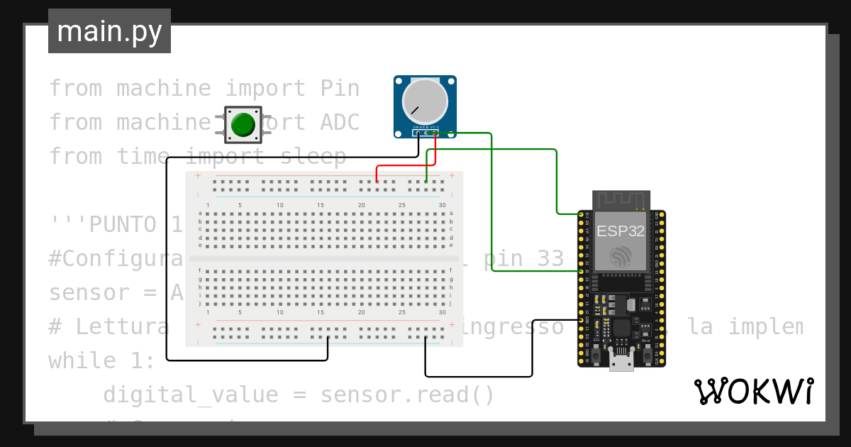 Potenziometro26marzo Wokwi Esp32 Stm32 Arduino Simulator