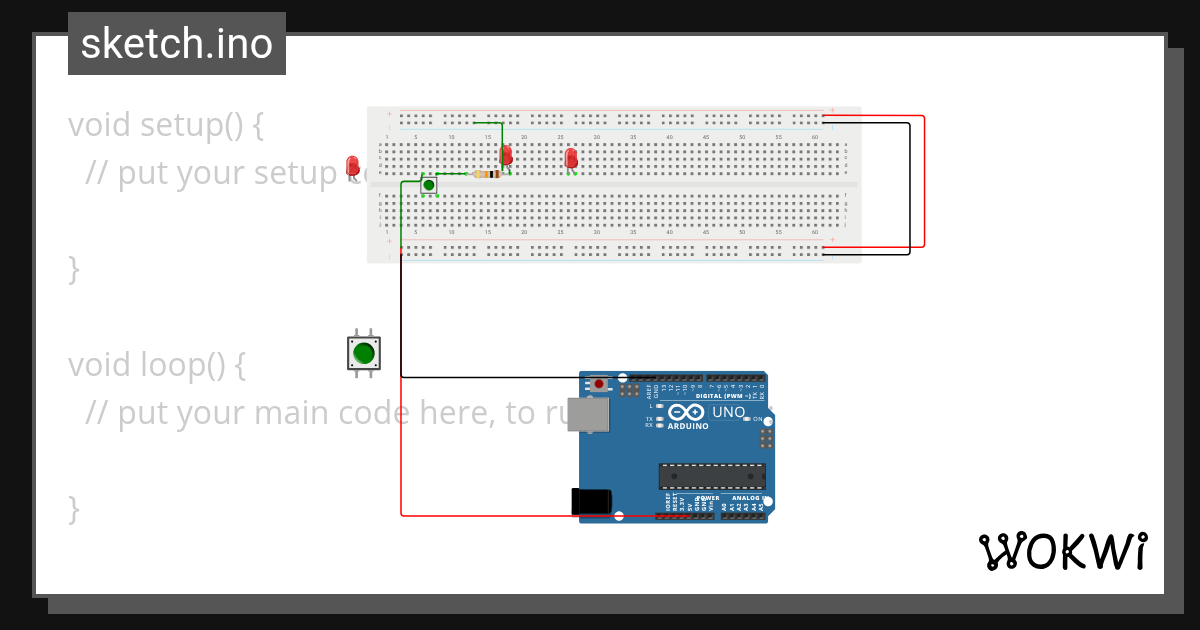 Pulsantiera - Wokwi ESP32, STM32, Arduino Simulator