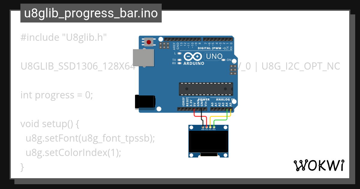 U8glibprogressyo Cop Copy Wokwi Esp32 Stm32 Arduino Simulator