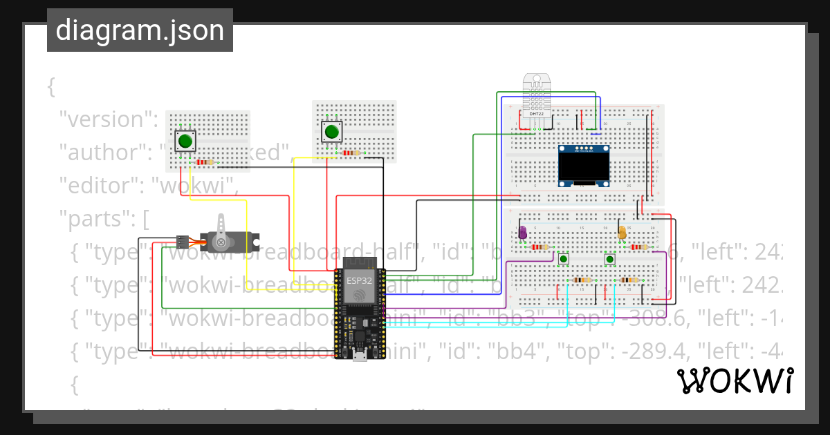 Wokwi - Online ESP32, STM32, Arduino Simulator