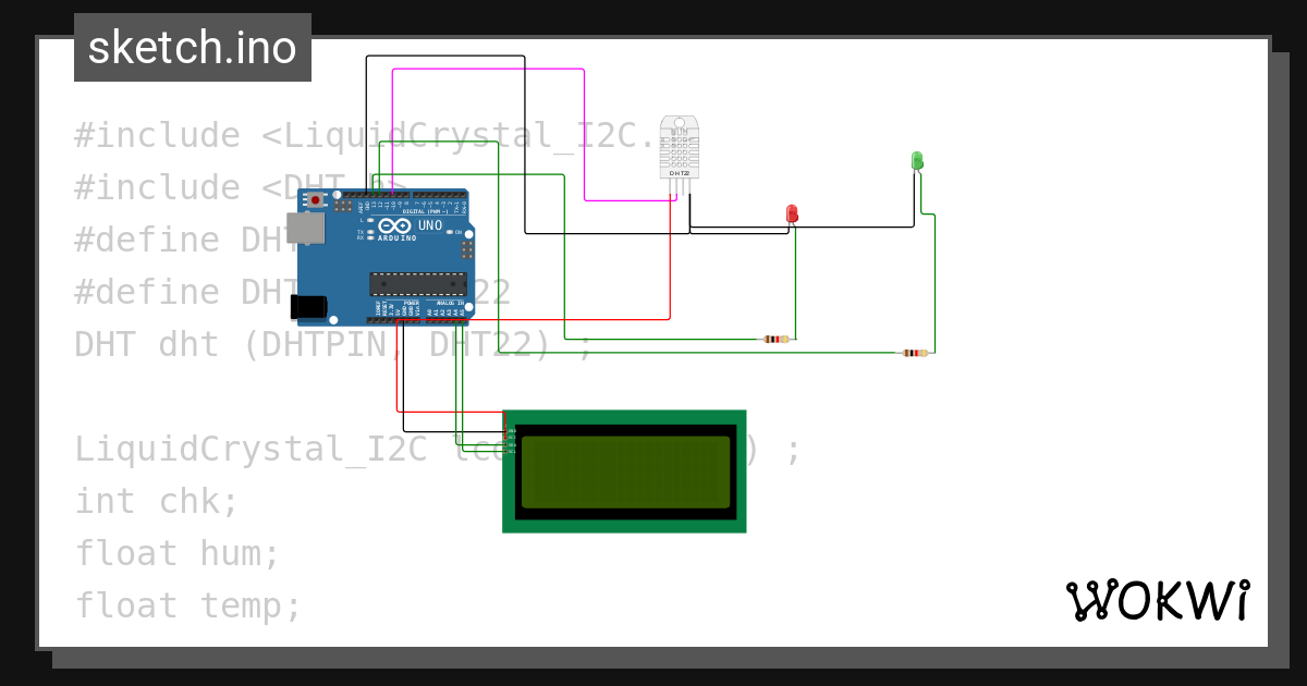 Suhu And Kelembapan Imelda 2 Copy Wokwi Esp32 Stm32 Arduino Simulator