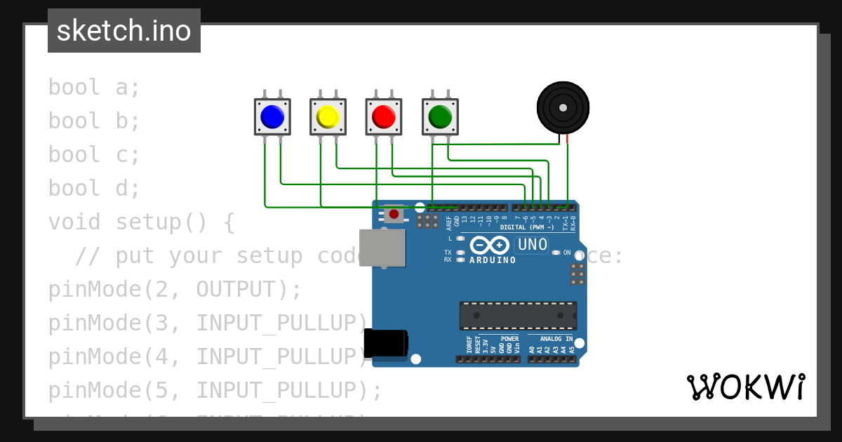 Buzzer Wokwi Esp32 Stm32 Arduino Simulator 9081