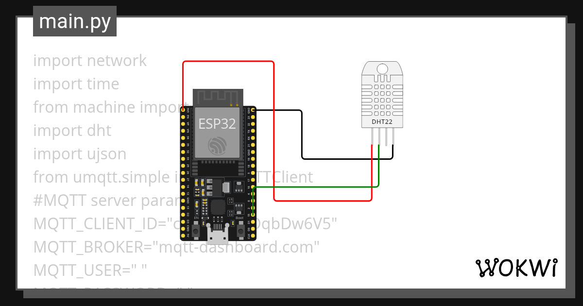 le-5 mqtt - Wokwi ESP32, STM32, Arduino Simulator