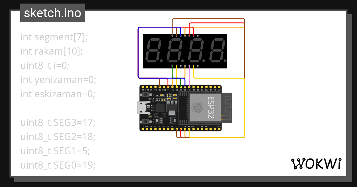 Wokwi - Online ESP32, STM32, Arduino Simulator