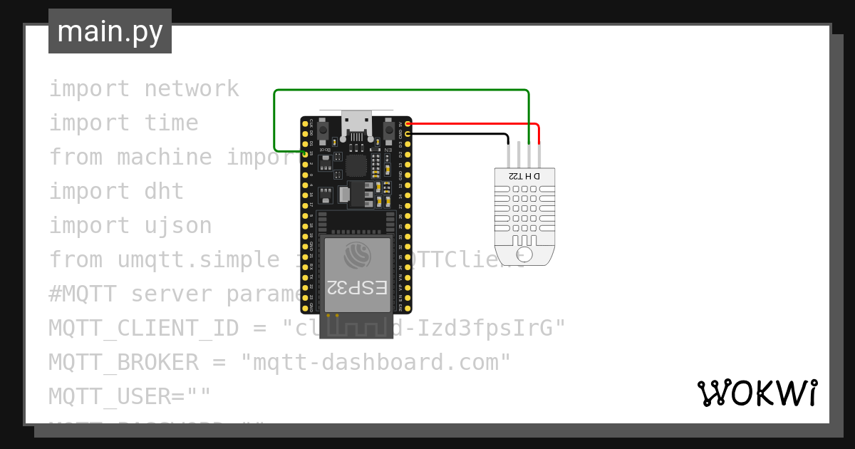Mqtt Wokwi Esp32 Stm32 Arduino Simulator 9027