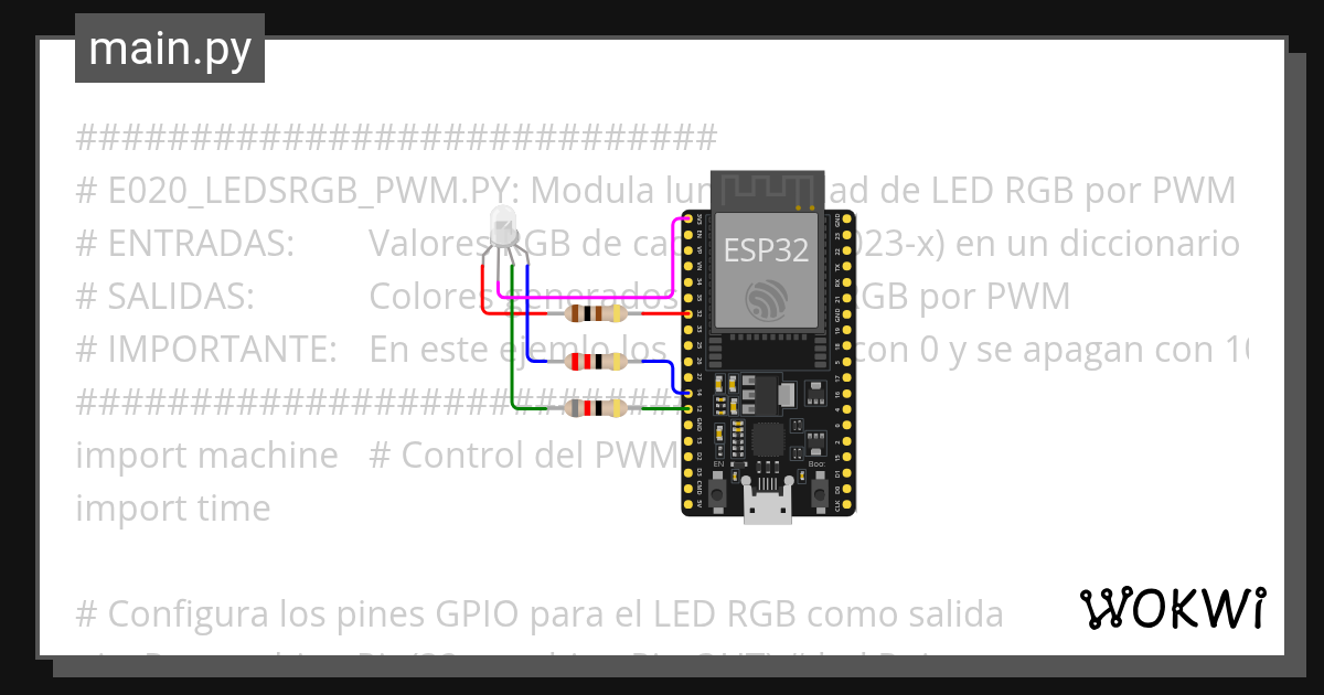e020_ledSrgb_pwm.py - Wokwi ESP32, STM32, Arduino Simulator
