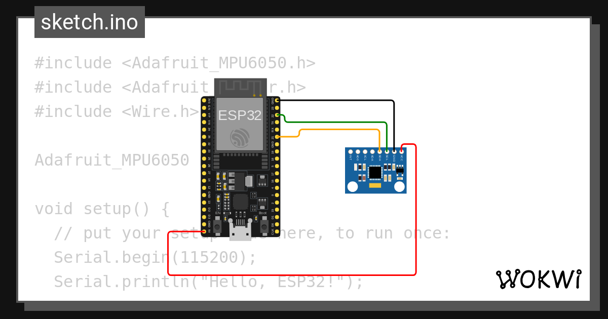 Gyro Sensor Myskill Wokwi Esp32 Stm32 Arduino Simulator 1033