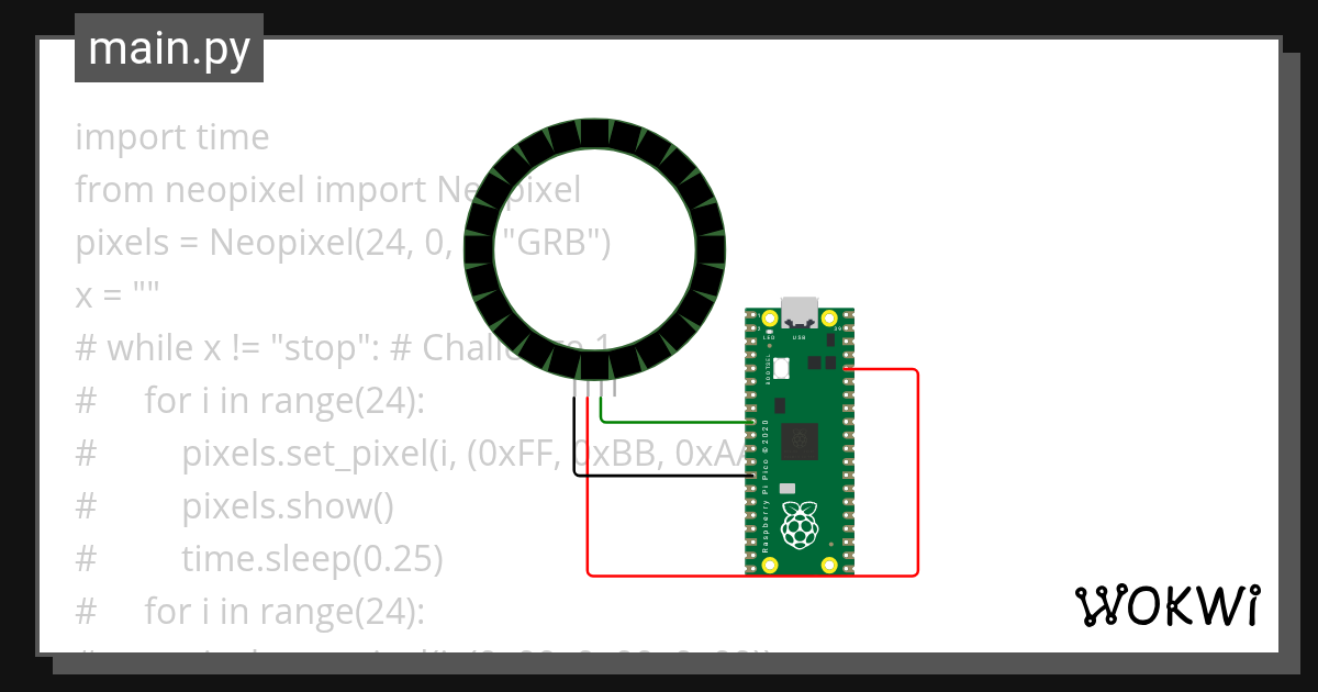 Lights - Wokwi ESP32, STM32, Arduino Simulator