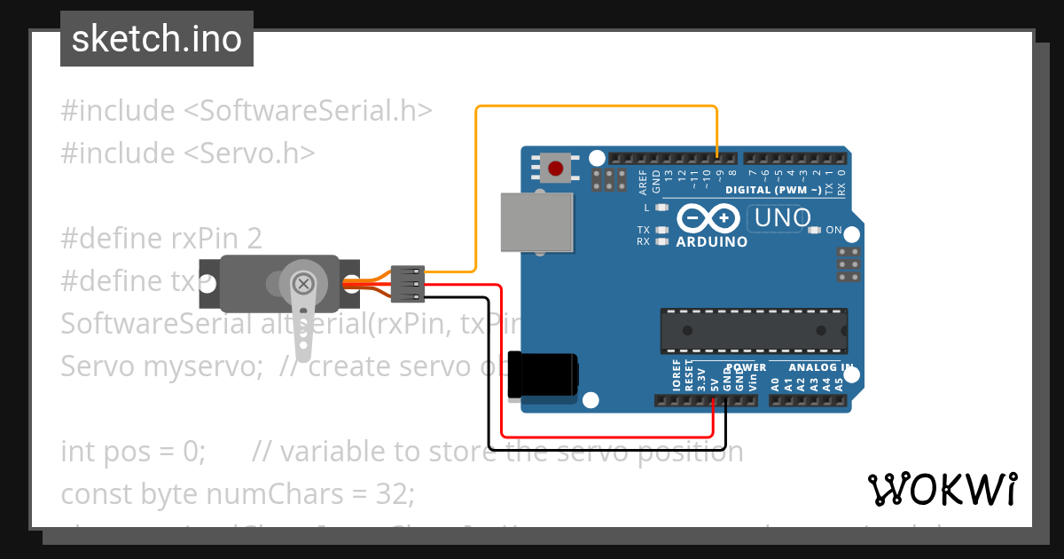 Air brakes - Wokwi ESP32, STM32, Arduino Simulator