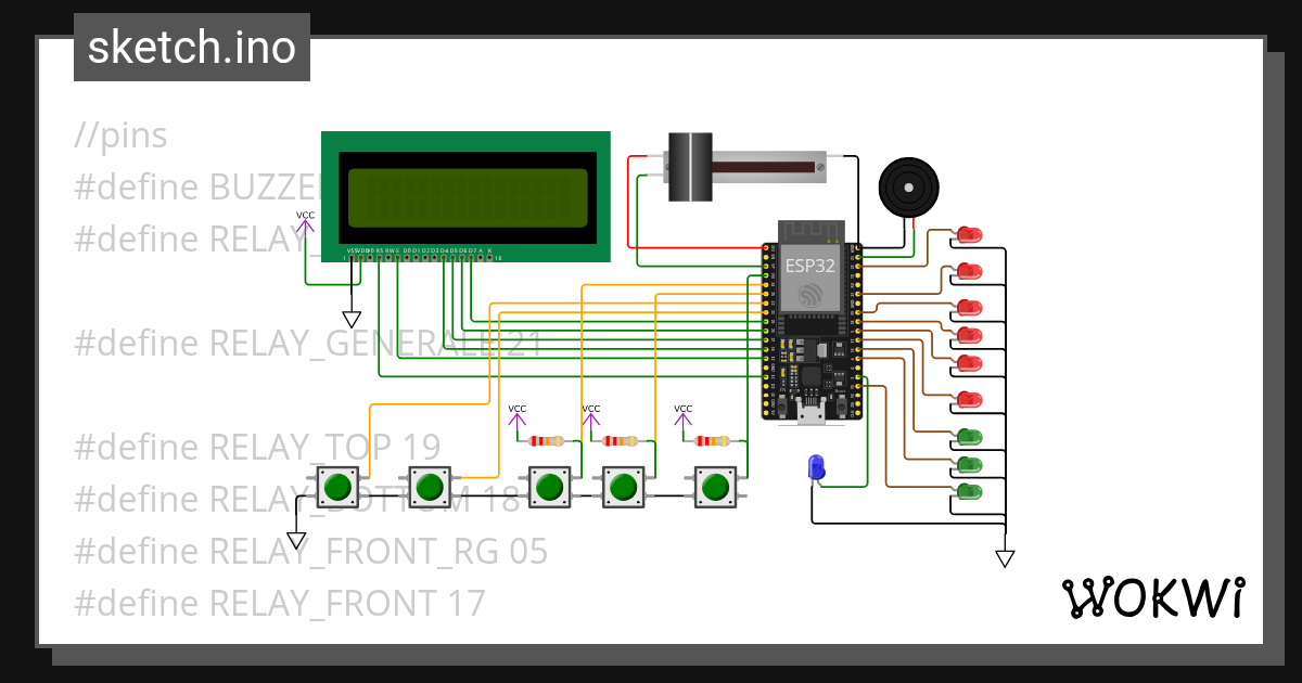 Forno 7 - Wokwi ESP32, STM32, Arduino Simulator