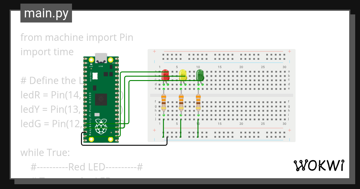 Pico-Activity 2 - Wokwi ESP32, STM32, Arduino Simulator