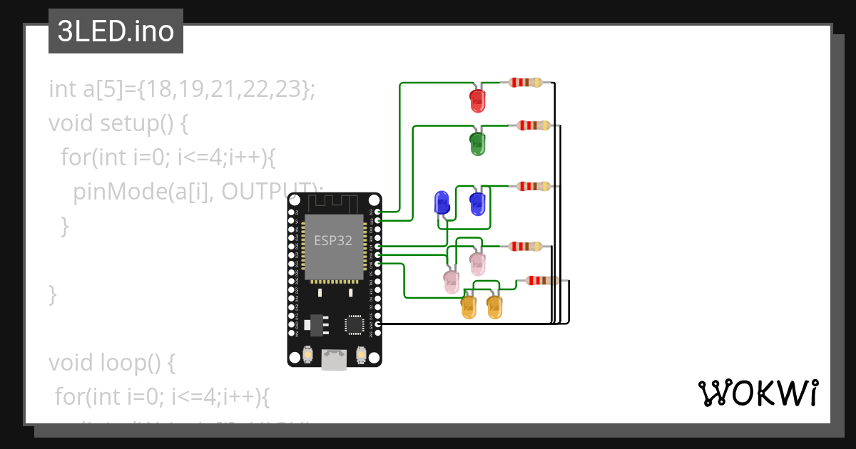 Wokwi - Online ESP32, STM32, Arduino Simulator