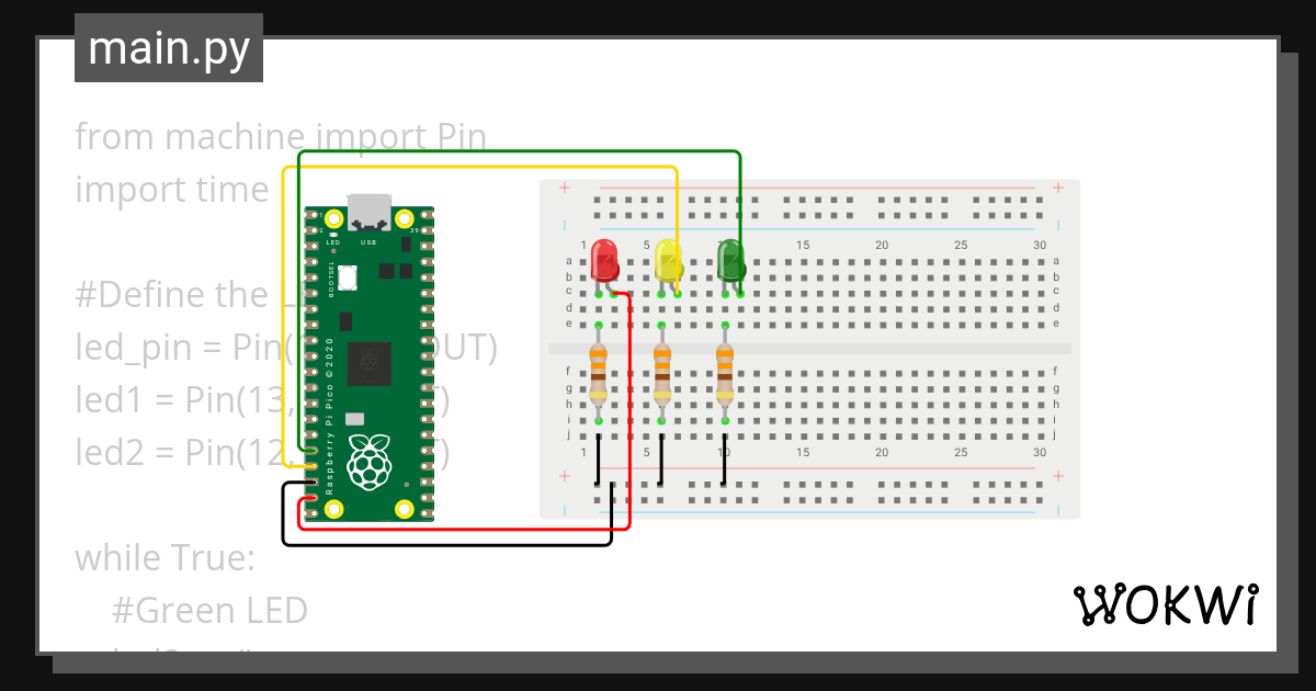 Pico-Activity 2 - Wokwi ESP32, STM32, Arduino Simulator