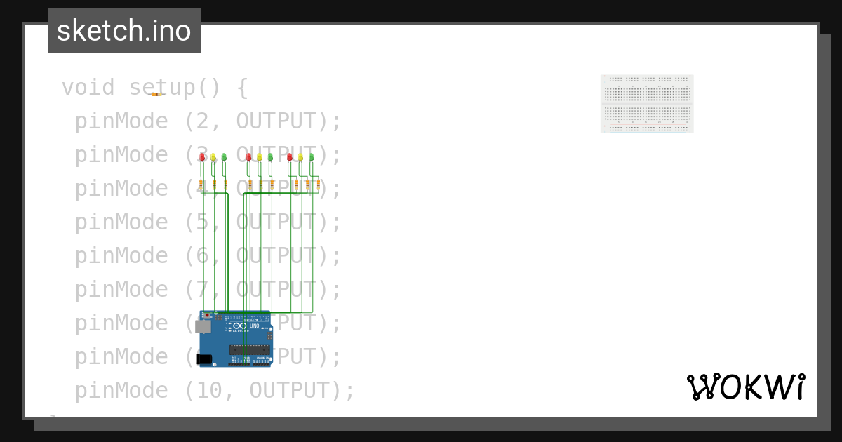 Lutfi Chizbulloh Traffic Light Wokwi Esp32 Stm32 Arduino Simulator 4190