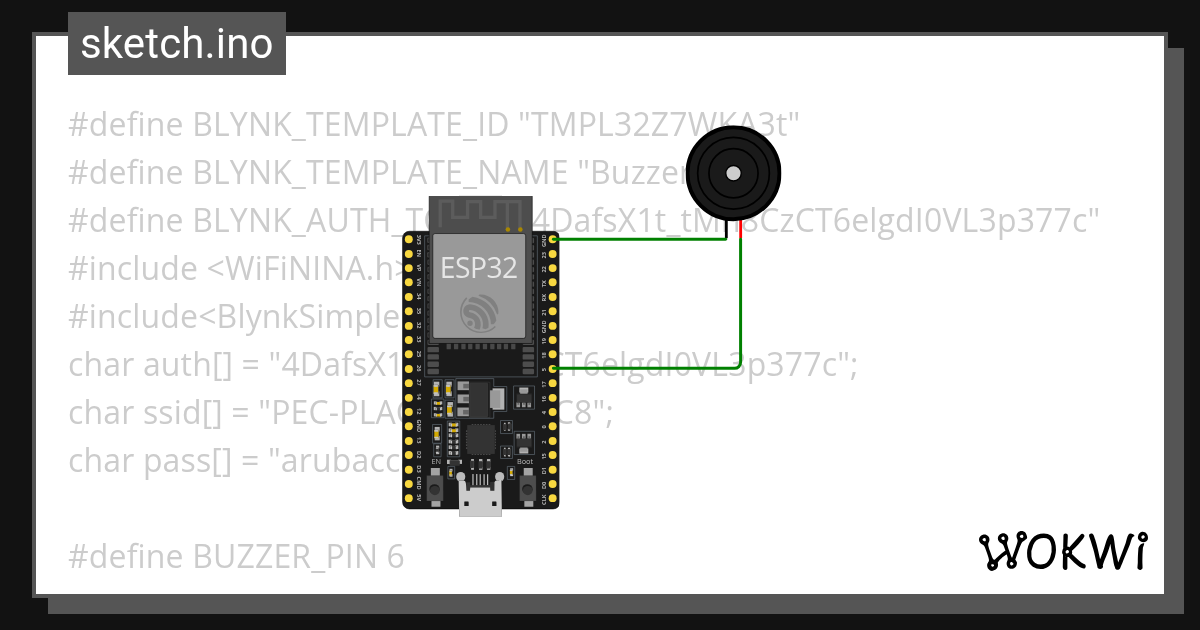 Blynk - Wokwi ESP32, STM32, Arduino Simulator