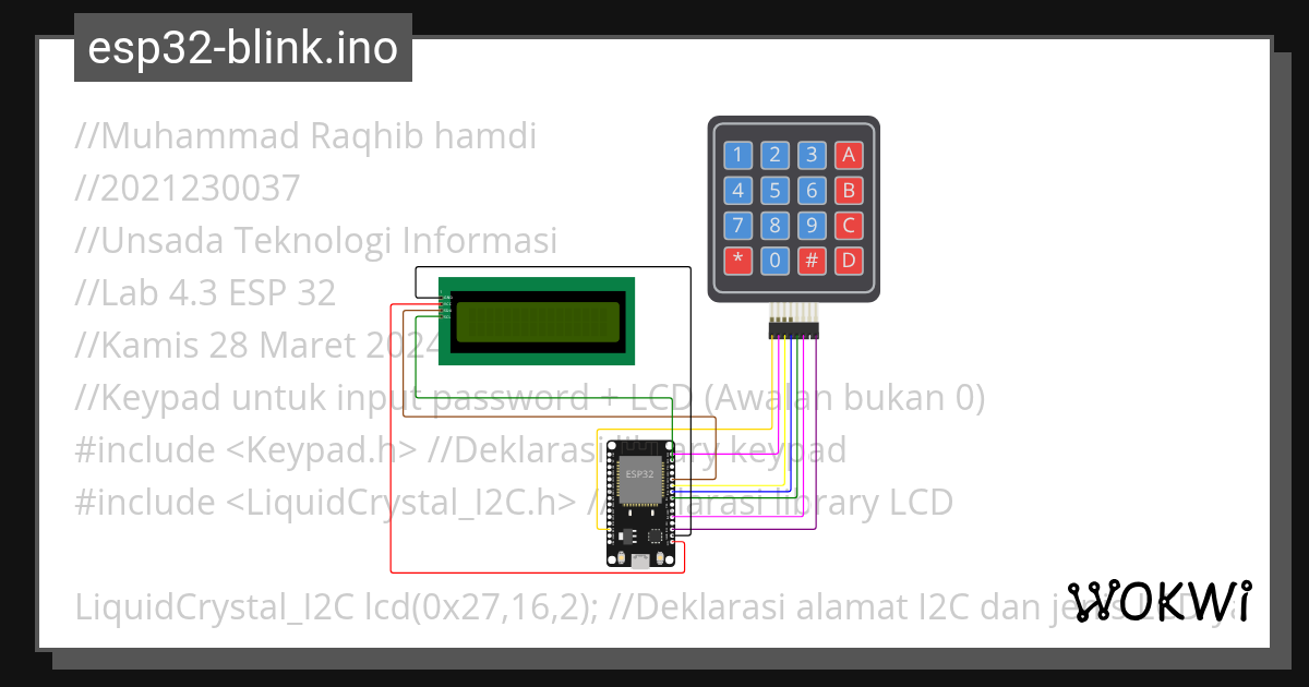 Wokwi - Online ESP32, STM32, Arduino Simulator