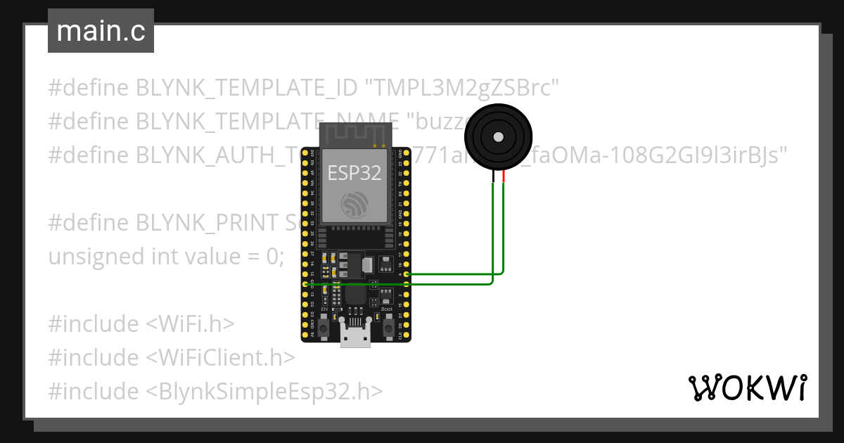 buzzer4 - Wokwi ESP32, STM32, Arduino Simulator